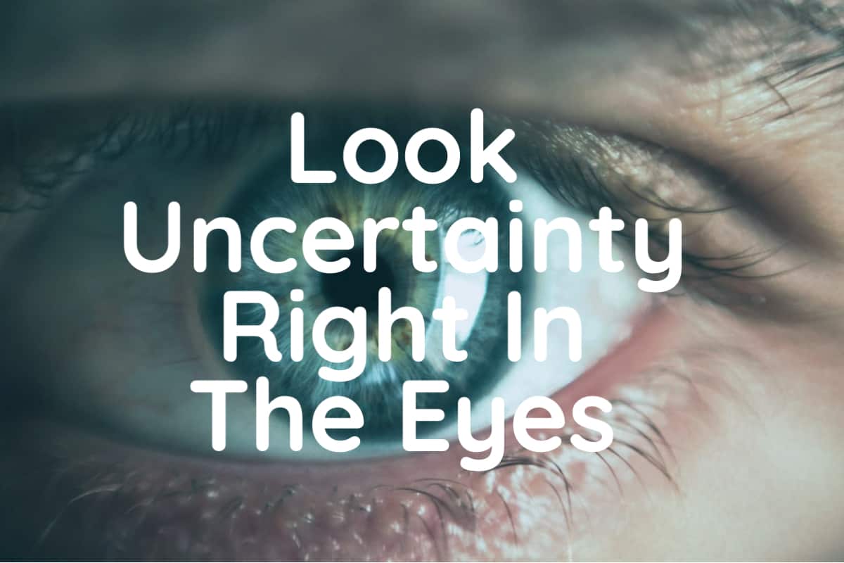 Uncertainty In Life Examples And How to Cope - A Bus On a Dusty Road