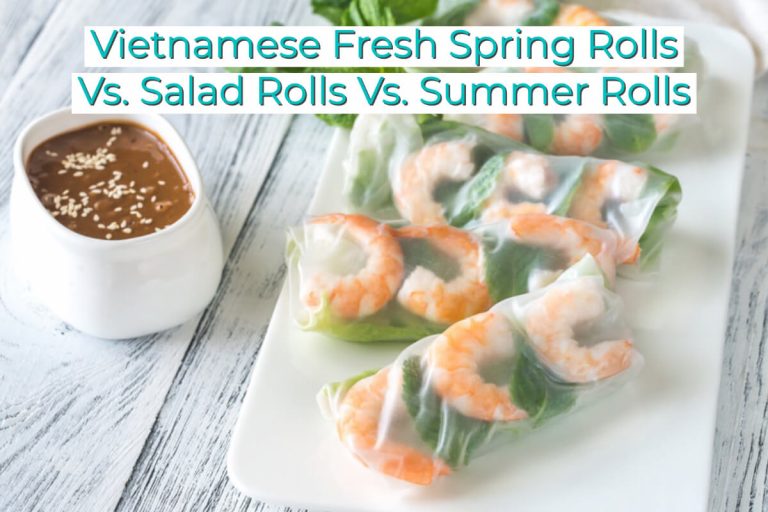 Vietnamese Fresh Spring Rolls Vs. Salad Rolls Vs. Summer Rolls - A Bus ...