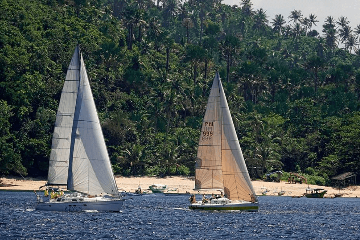 All About Sailing In The Philippines - A Bus On a Dusty Road