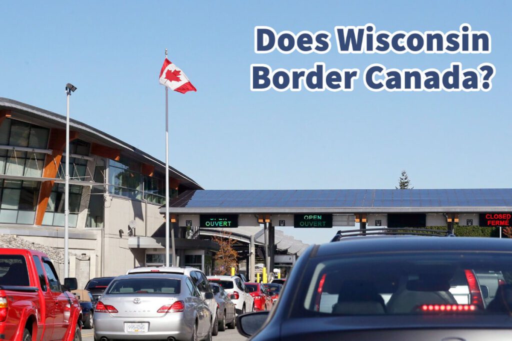 Does Wisconsin Border Canada? - A Bus On a Dusty Road