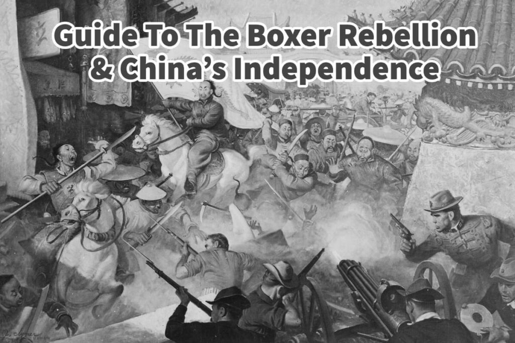 Guide To The Boxer Rebellion & China's Independence - A Bus On a Dusty Road