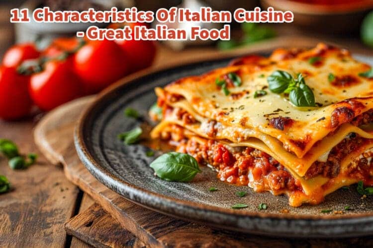 11 Characteristics Of Italian Cuisine - Great Italian Food - A Bus On a ...