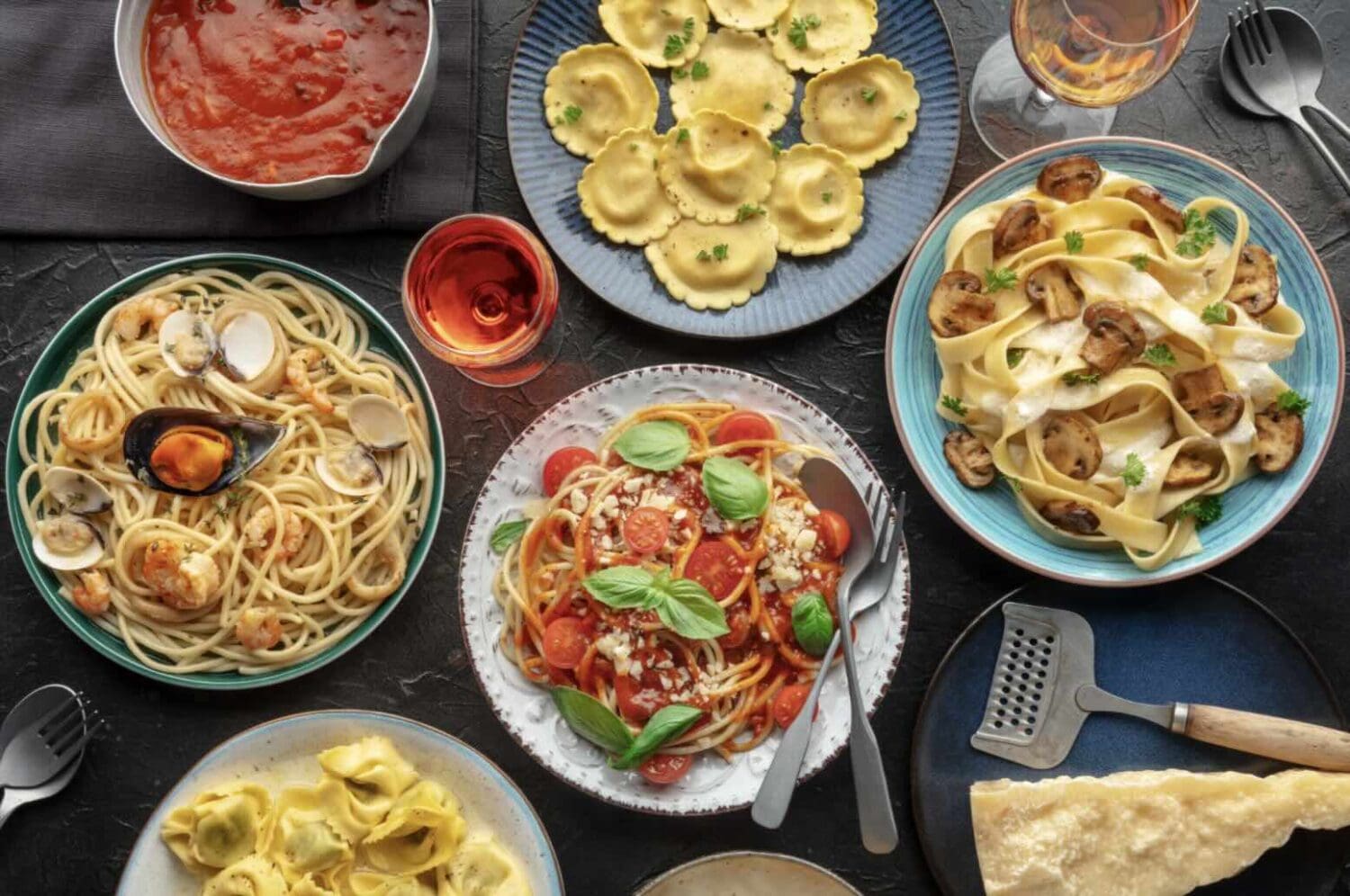 11 Characteristics Of Italian Cuisine - Great Italian Food - A Bus On a ...