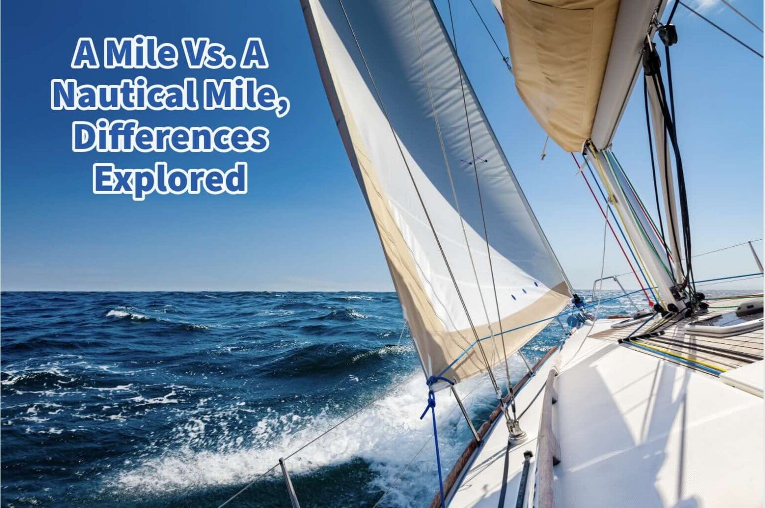 A Mile Vs. A Nautical Mile, Differences Explored - A Bus On a Dusty Road