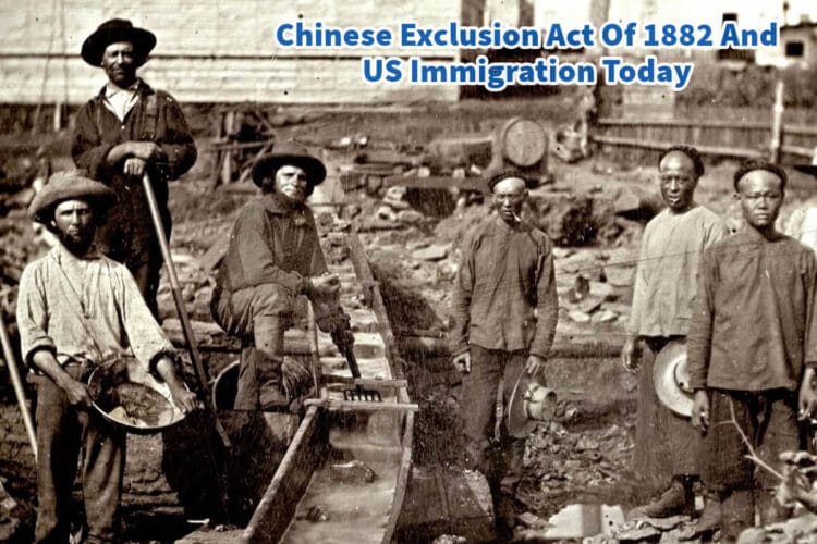 Chinese Exclusion Act Of 1882 And US Immigration Today - A Bus On a ...