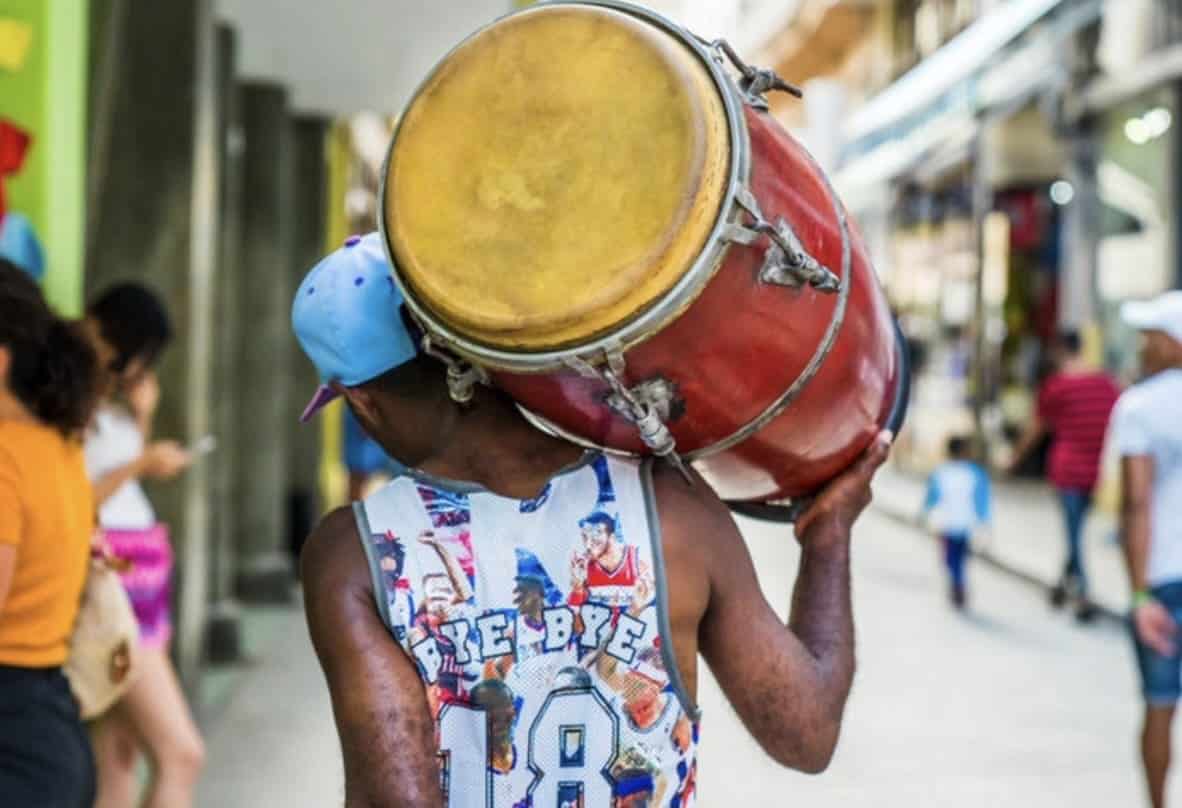 Exploring Trinidad & Tobago's Official Language - A Bus On a Dusty Road